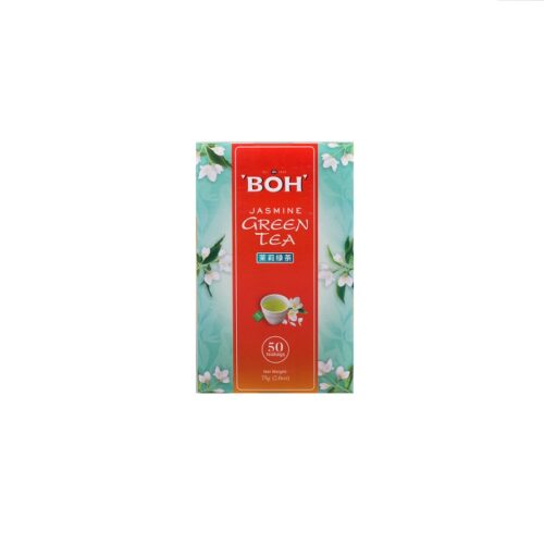 BOH Jasmine Green Tea (50 Teabags): Refreshing Green Tea with Floral ...