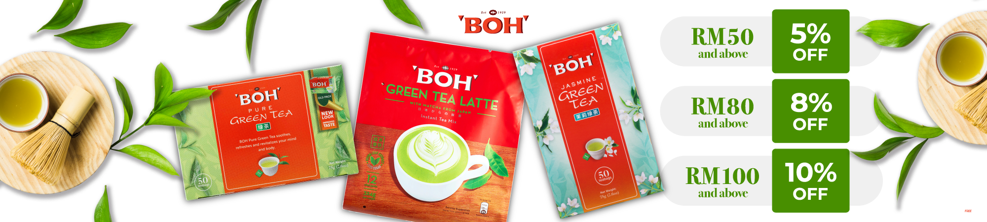 BOH Tea - Malaysia's Most Popular Tea Brand since 1929 - Boh Tea