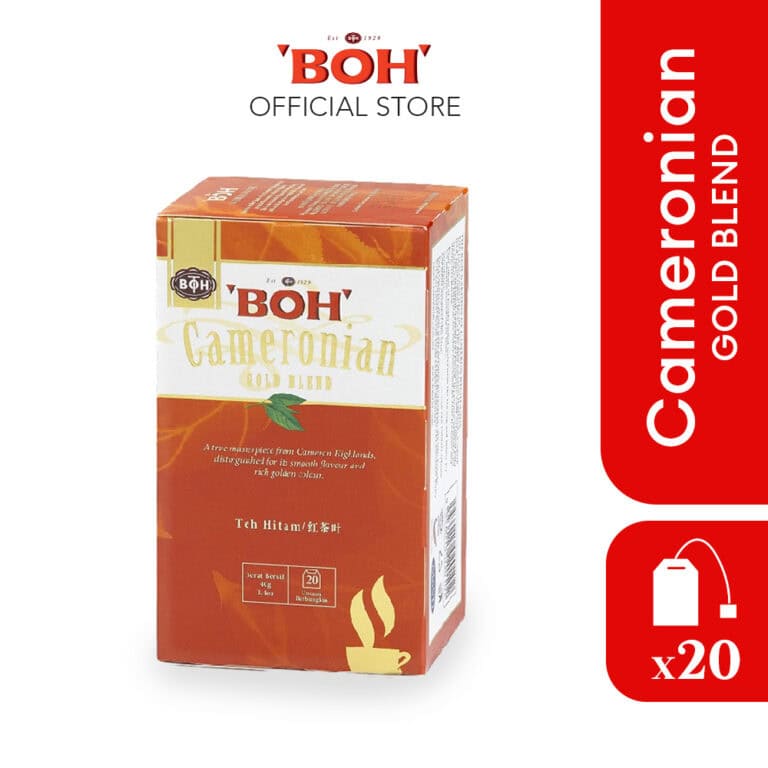 BOH Cameronian Gold Blend Teabag Sachet (20's) - Boh Tea