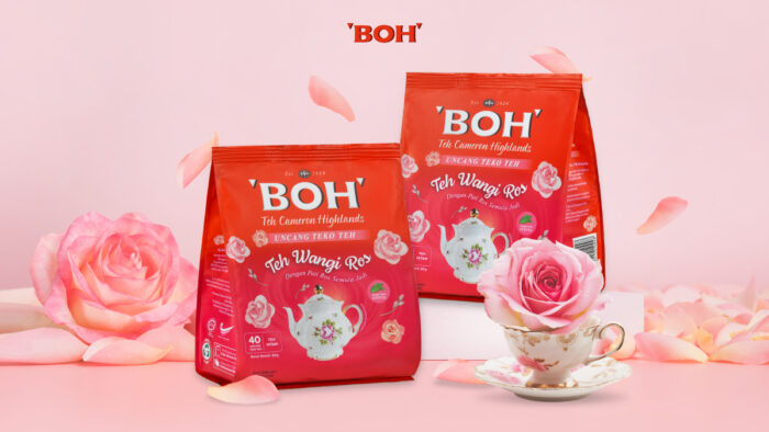 The Soft Sweetness of BOH Potbag Rose Tea - Boh Tea